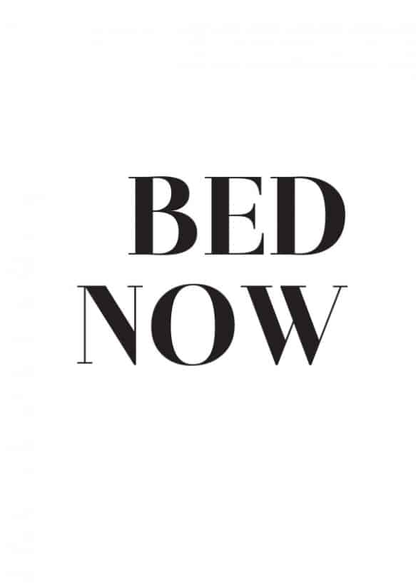 Bed Now Art Print - Studio&Me