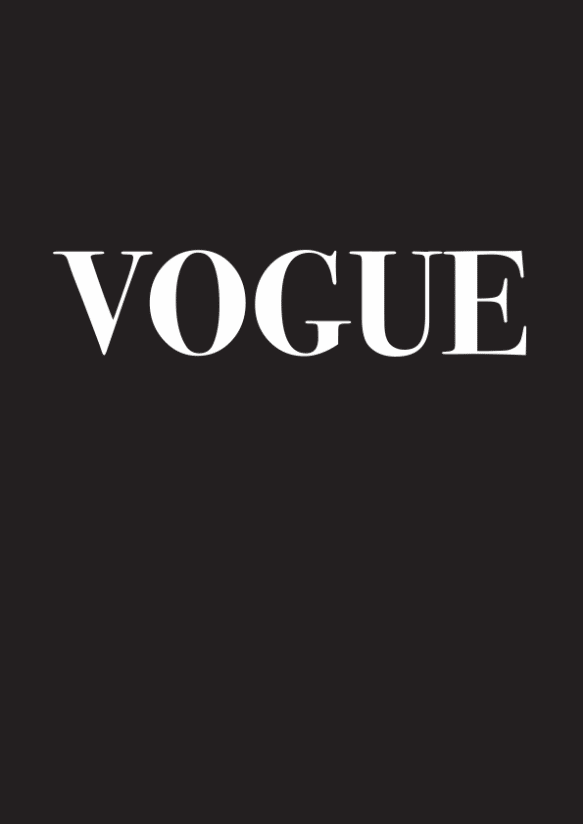 Vogue Art Print - Studio&Me